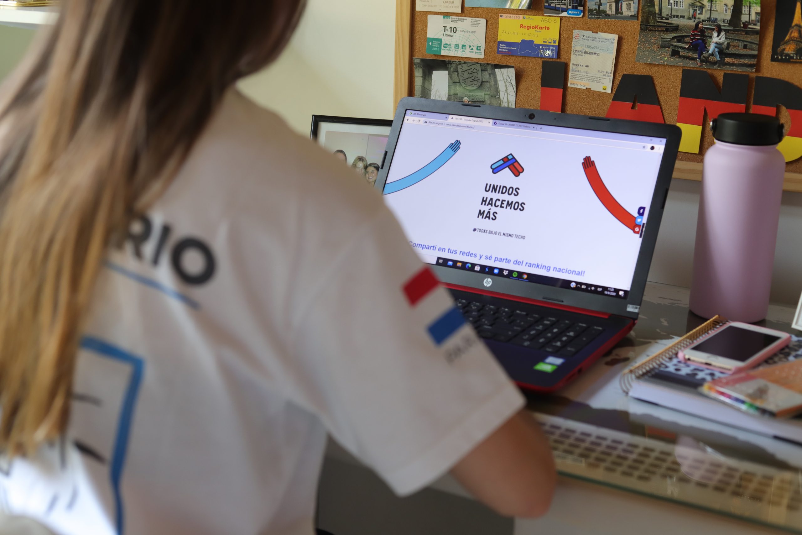 Techo Paraguay invita a la colecta virtual - trece