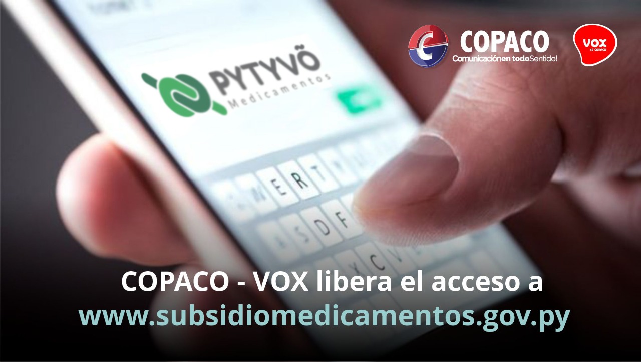 Copaco libera acceso a usuarios de Vox para trámites de “Pytyvõ ...
