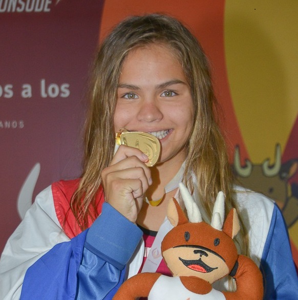 Con 17 años, Luana Alonso representará al país en los Juegos de Tokio ...