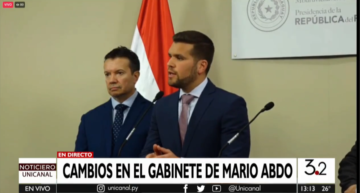 Cambios en Gabinete: Carlos Arregui al BNF y René Fernández como nuevo ...